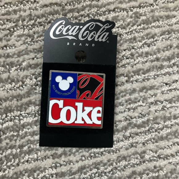 Disney | Other | Disney Mickey Coca Cola Store Pin | Poshmark